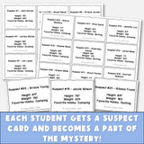 Finding Percent of a Number Mini Mystery 6th 7th Grade Activity ...
