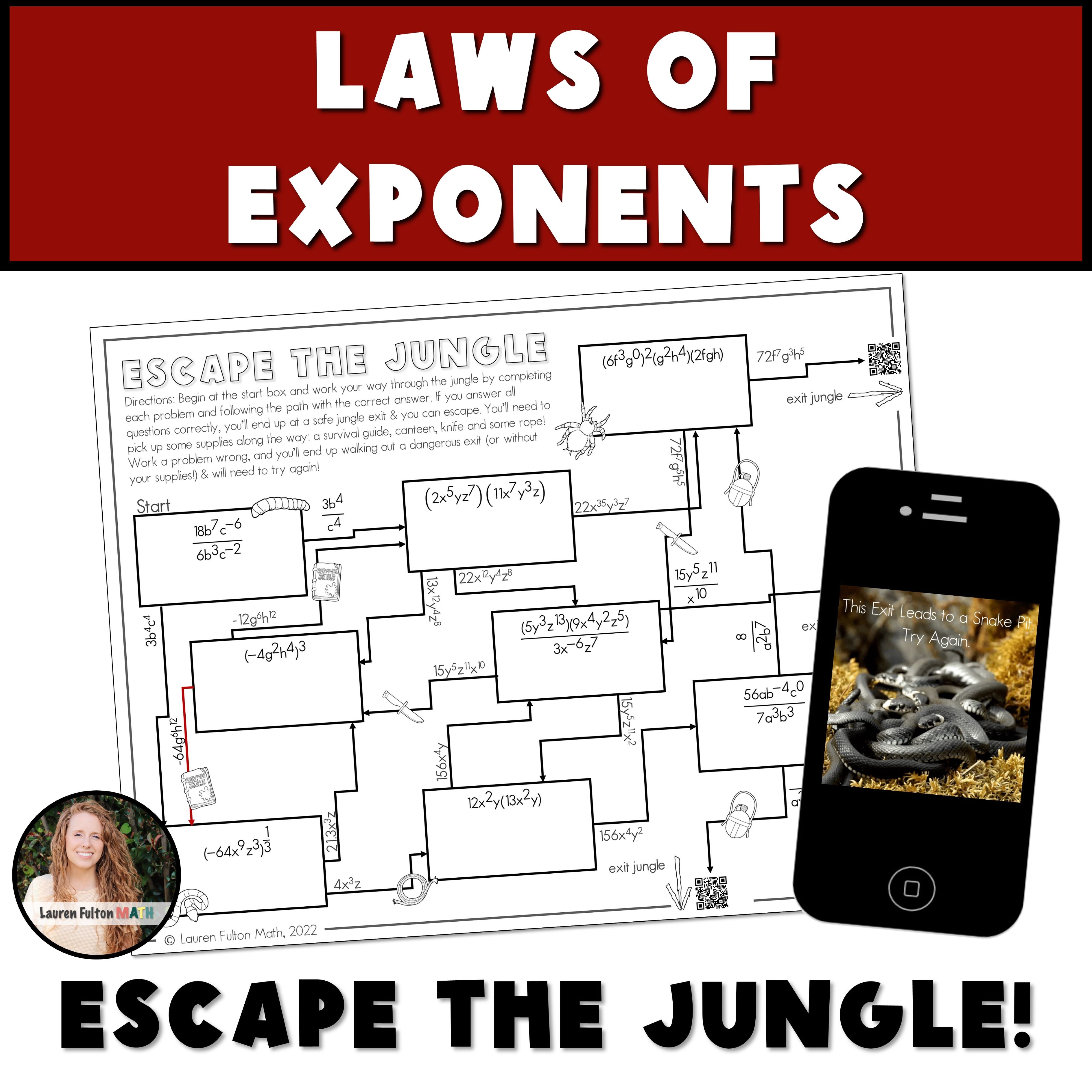 Escape the Jungle – Lauren Fulton Math